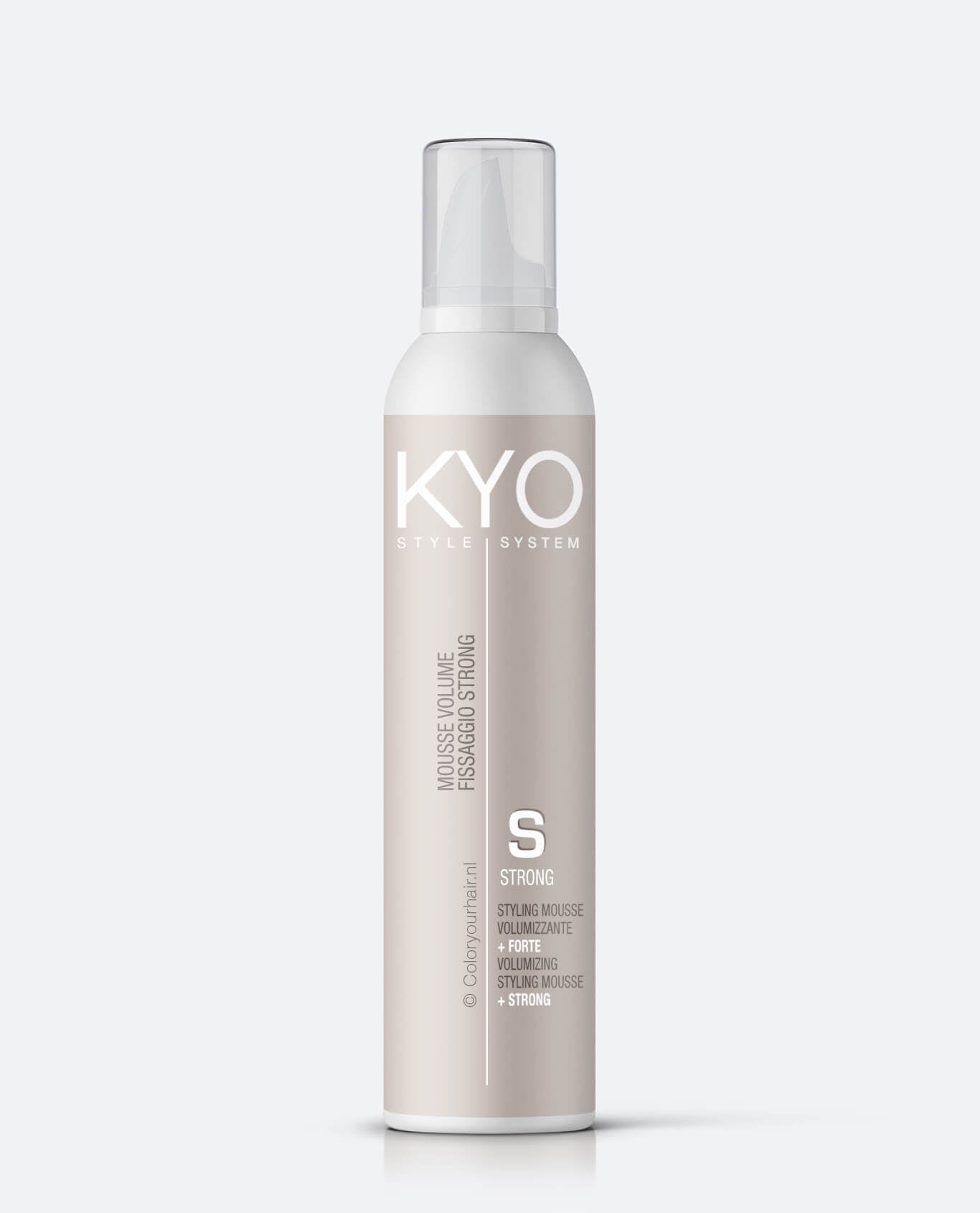 KYO Volumizing Styling Mousse 300ml • Strong • Coloryourhair.nl