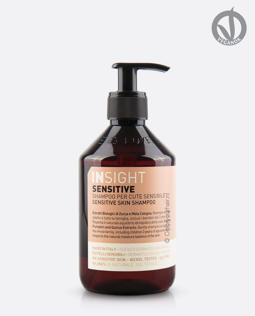 INSIGHT Sensitive Skin Shampoo 400ml • Voor gevoelige hoofdhuid ...